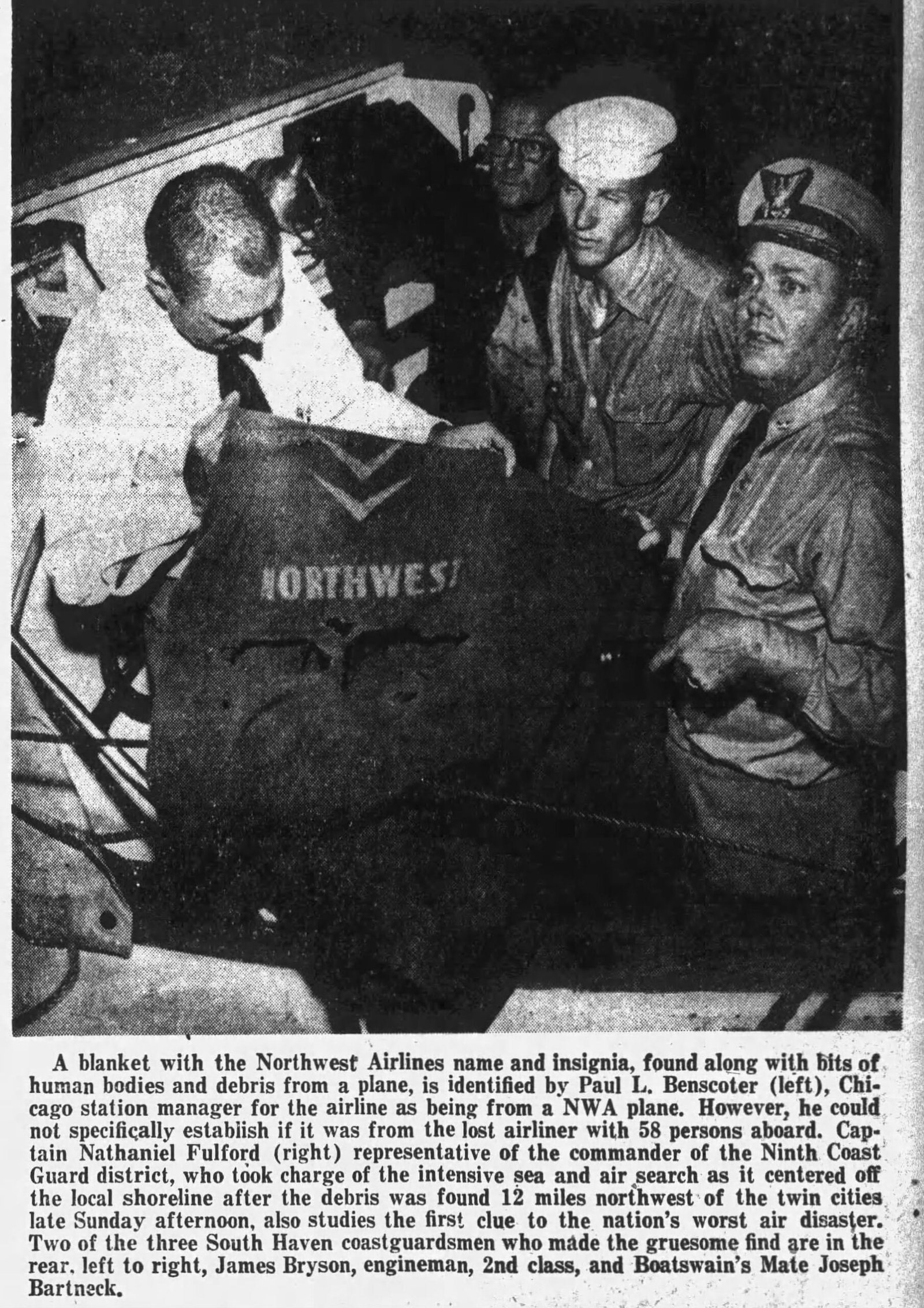 Tragedy Over Lake Michigan - DC-4 crash remains the longest unsolved ...