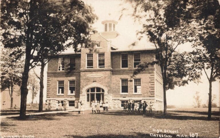 Clarkston Michigan History - A Rare Photo Glimpse of the Charm of Early ...
