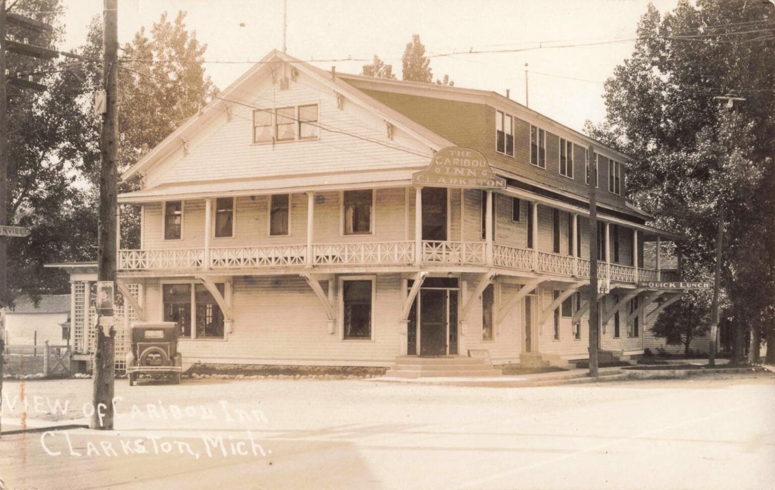 Clarkston Michigan History - A Rare Photo Glimpse of the Charm of Early ...